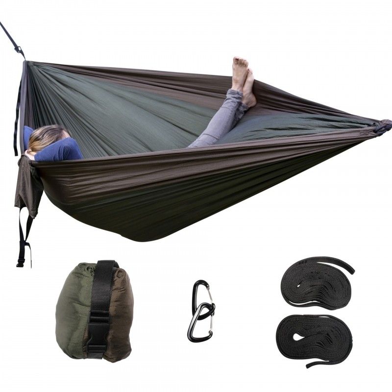 OffRoad Light Hammock olive-khaki green Hideaway Outfitters